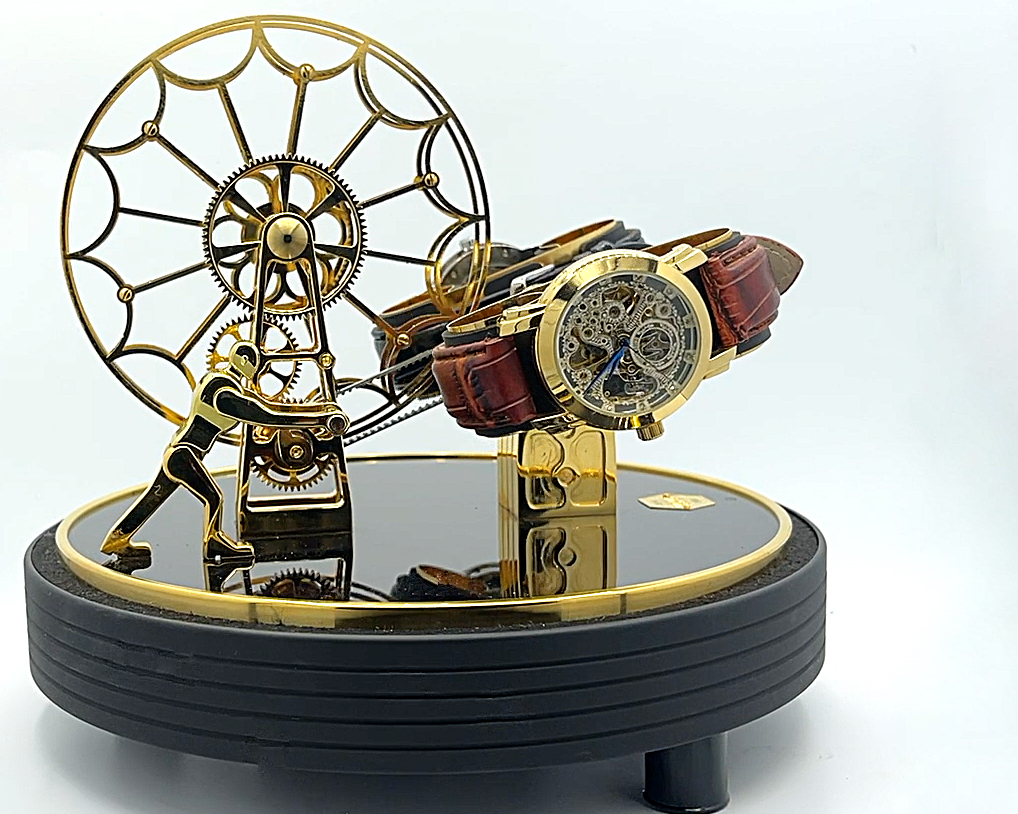 Windingtime - Ferris Wheel Gold Kunstwinder Watch Winder